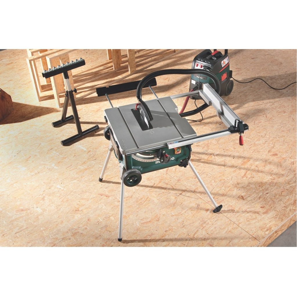 Metabo TS 254 2000W 254mm Table Saw with Stand and Trolley 600668190 ...