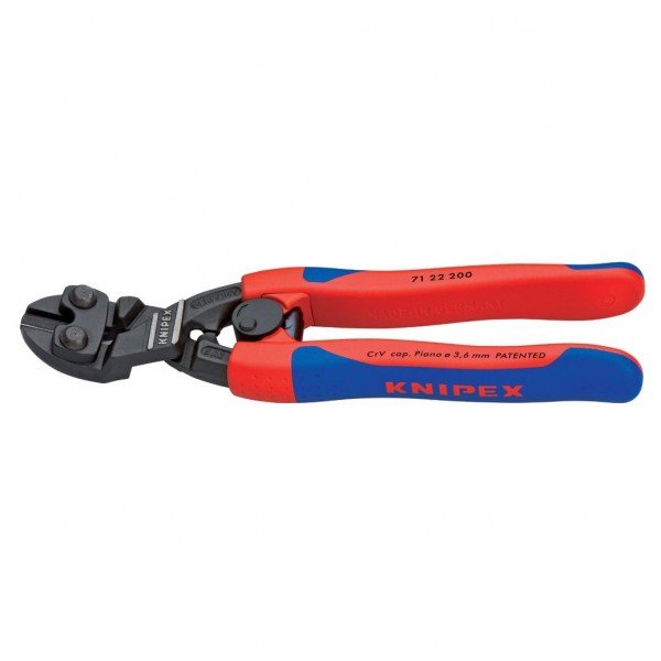 Knipex 7122200 CoBolt 8" 200mm Mini Compact Angled Bolt Cutters ...