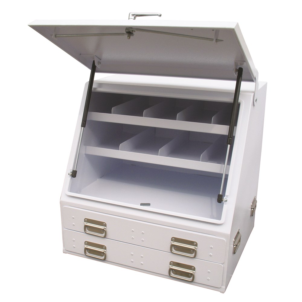 Kincrome 51202W Upright Truck Box 2 Drawer White - Tool Boxes & Storage ...