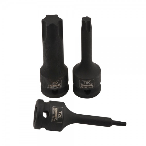 Kincrome K2763 Torx® Impact Socket T30 x 78mm 1/2" Square Drive - Hex ...