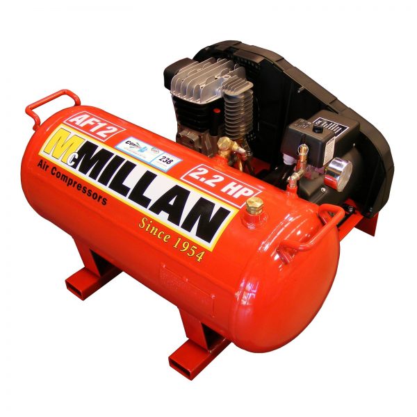 McMillan AF12Ute AF-Series ABAC Pump Belt Drive 230V/10Amp Air ...