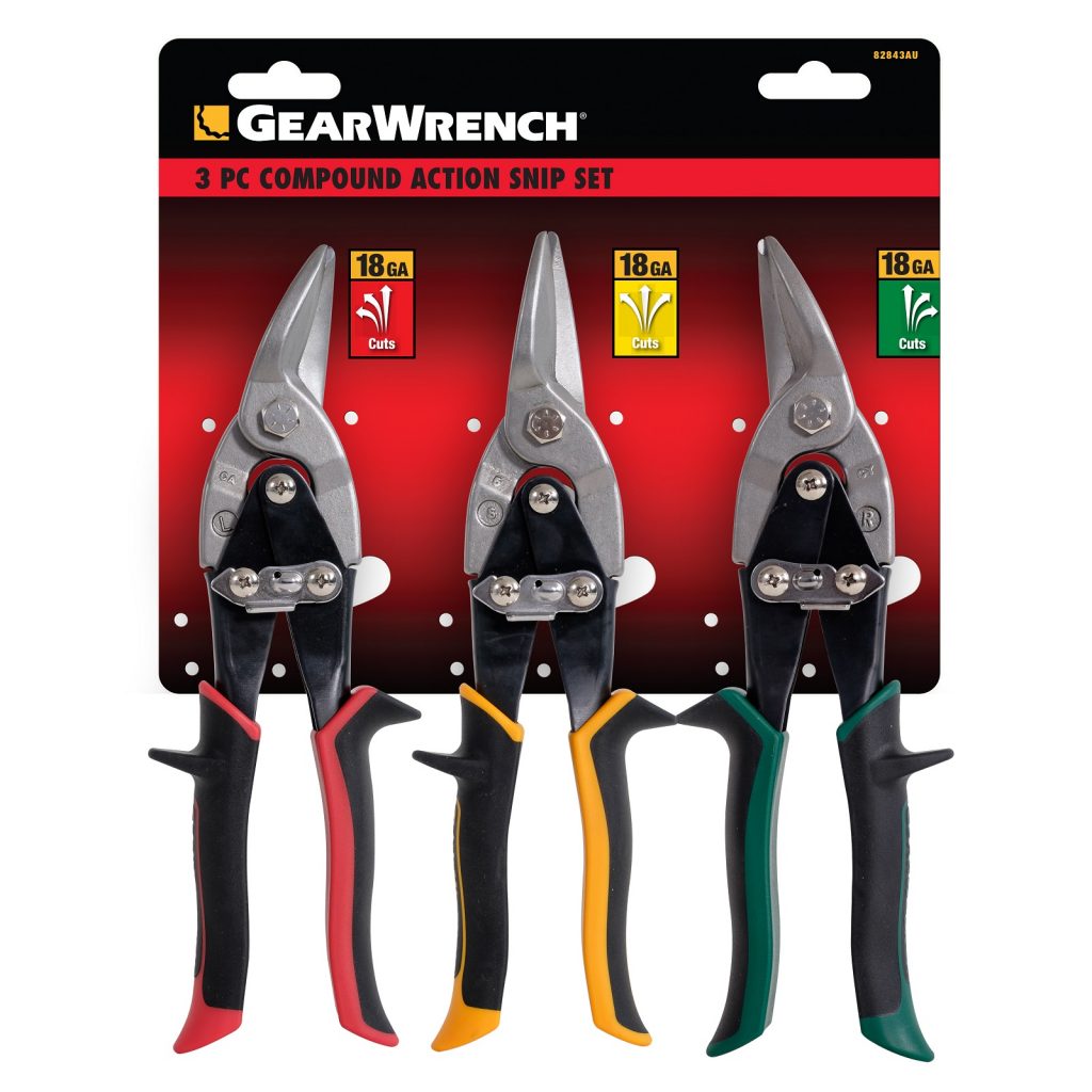 SP Tools SP32263 Heavy Duty Aviation Snips - Left Cut - Aviation Snips ...
