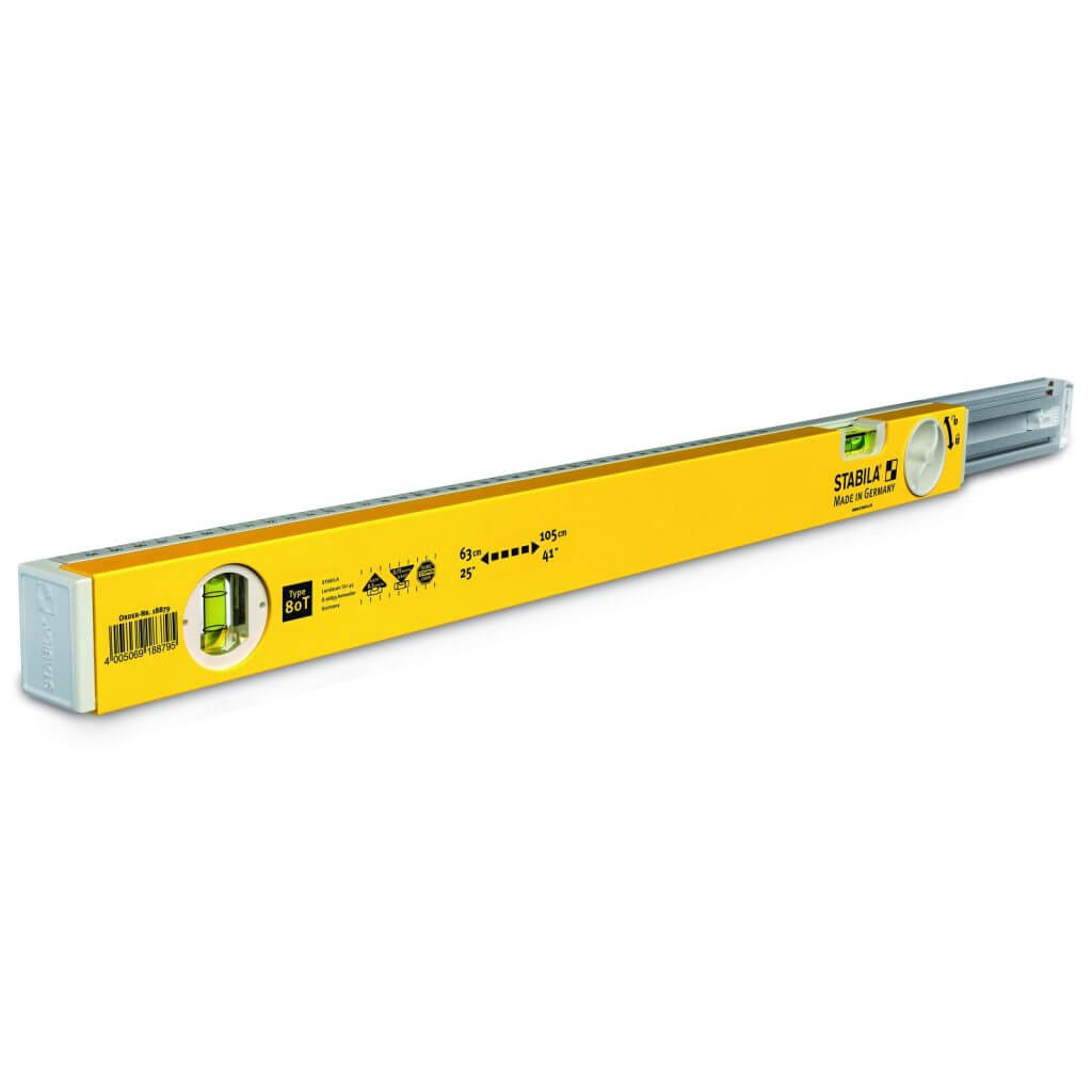 Stabila 18880 Type 80T Extension Level - Extendable 80 T 80 - 127 cm ...