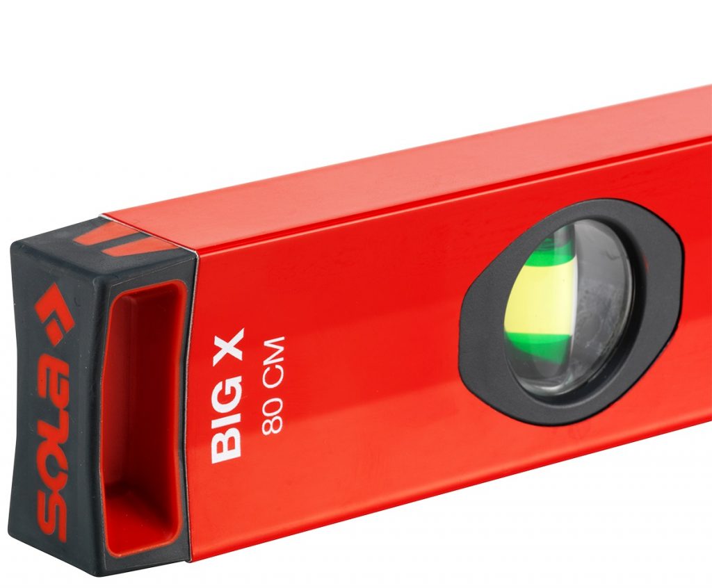 SOLA BIGX7PK Aluminium 2 & 3 Vial Box Profile Spirit Level Set BIG X 40 ...