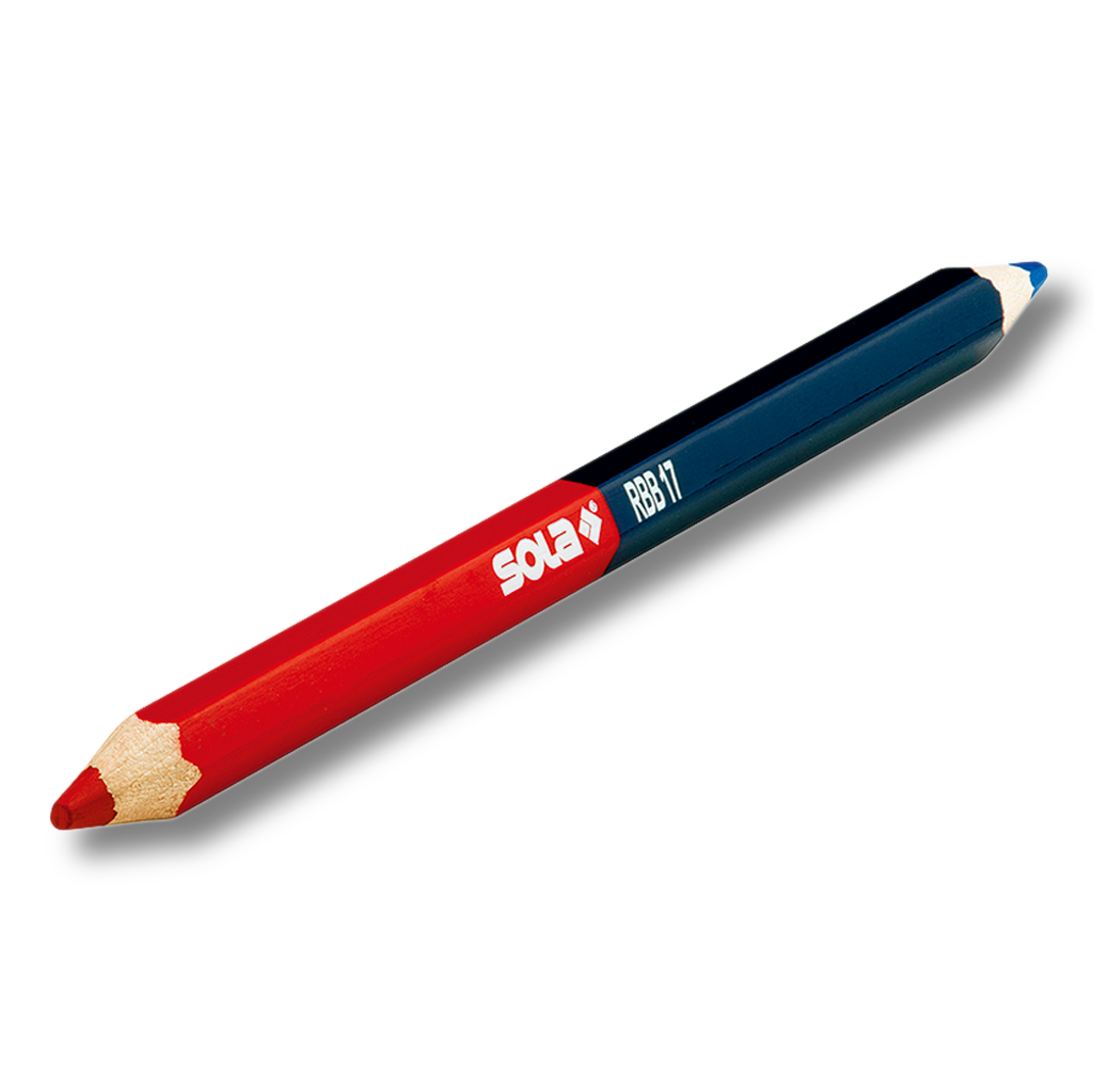 SOLA RBB17 Red-Blue Warm/Cold 17cm Pencil Marker - Marking Products ...