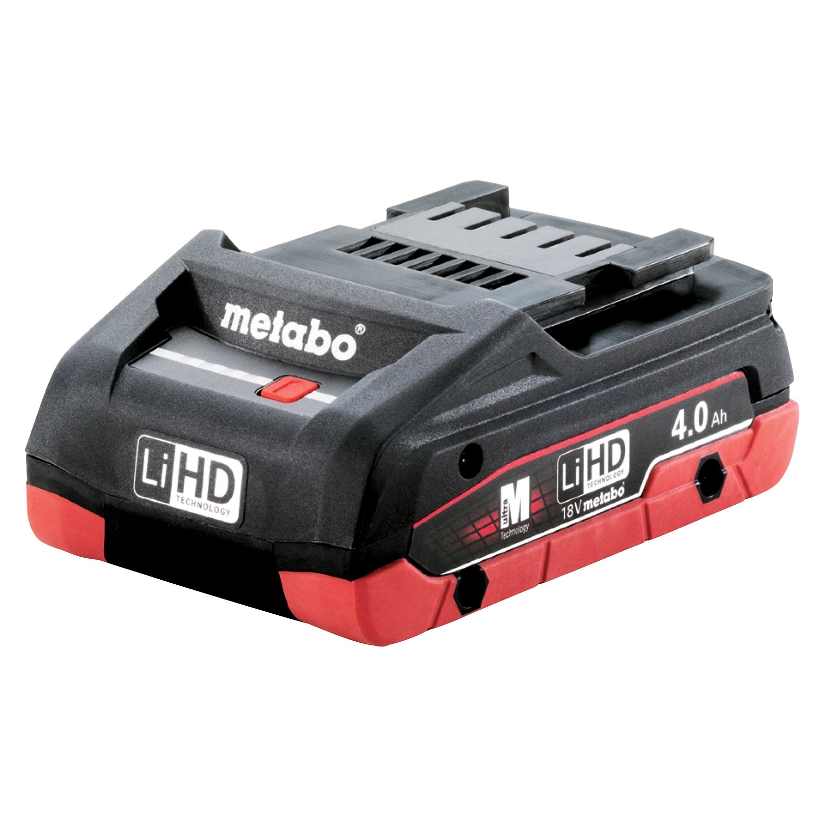 Metabo 18V 4.0Ah Compact LiHD Lithium-Ion Battery Pack 4Ah 625367000 ...