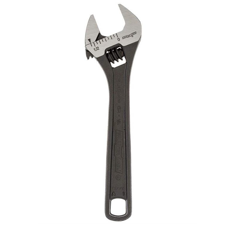 Channellock 804N Adjustable Shifter/Wrench Black Phosphate Coated 4-1/2 ...