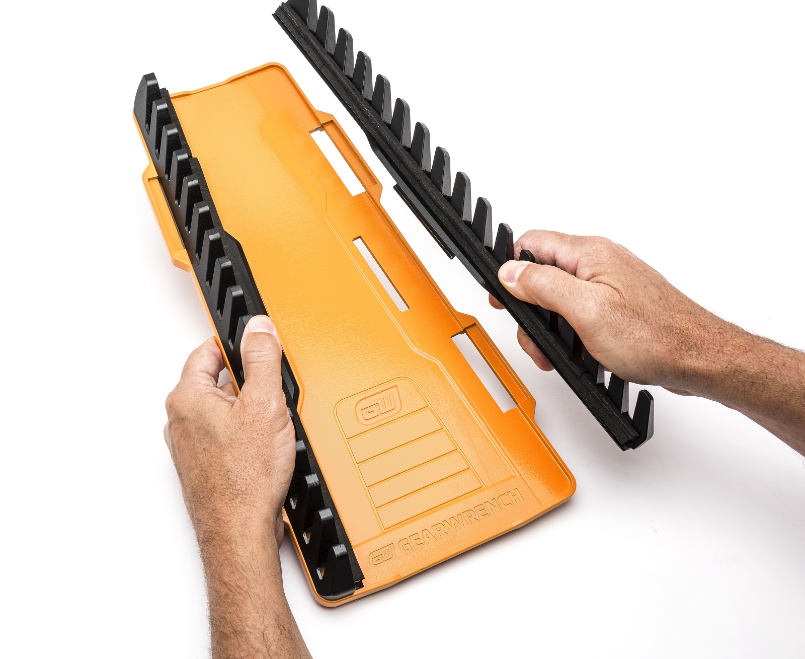 GEARWRENCH 83121 2 Piece 16 Slot Reversible Spanner / Wrench Rack ...