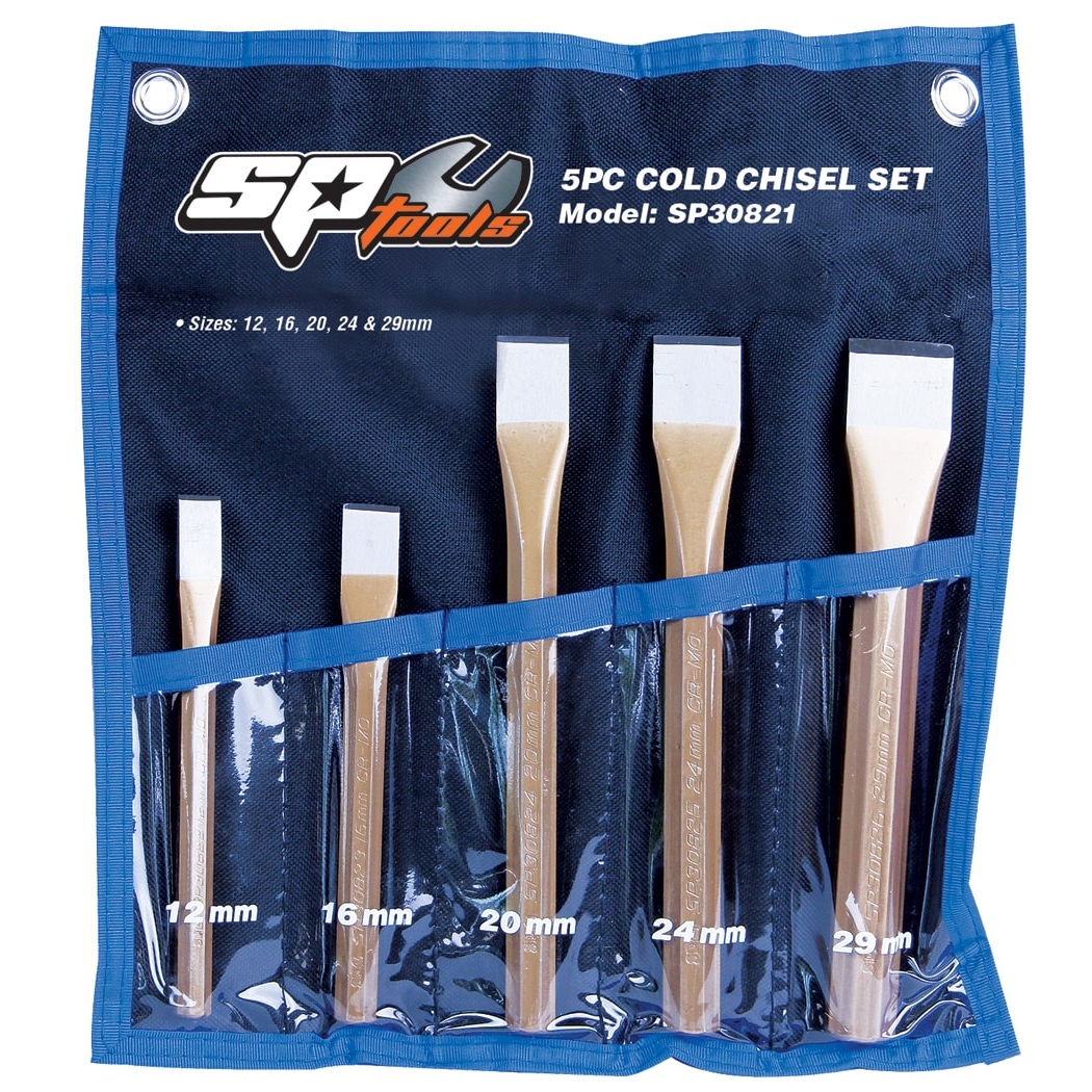 SP Tools SP30821 Cold Chisel Set 5 Piece - Chisels, Prying & Punches ...