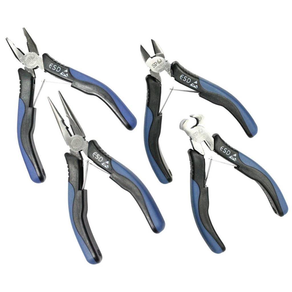 SP Tools SP32901 Mini Plier & Side Cutter Set 4 Piece - Pliers, Pliers ...