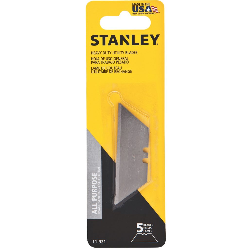 Stanley 0-11-921 1992 Heavy Duty Trimming Utility Knife Blades - Pack ...