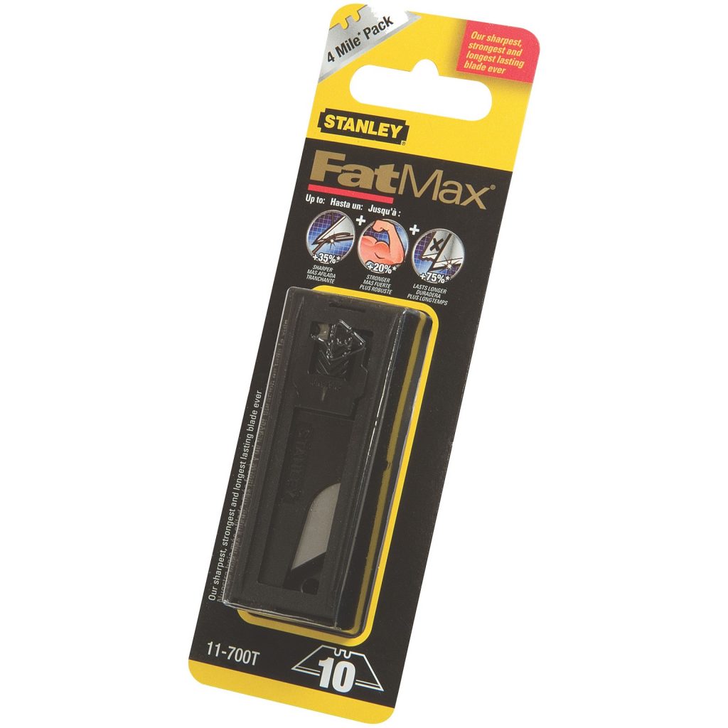 Stanley 11-700T FATMAX Utility Knife Blades - Pack of 10 - Knives ...