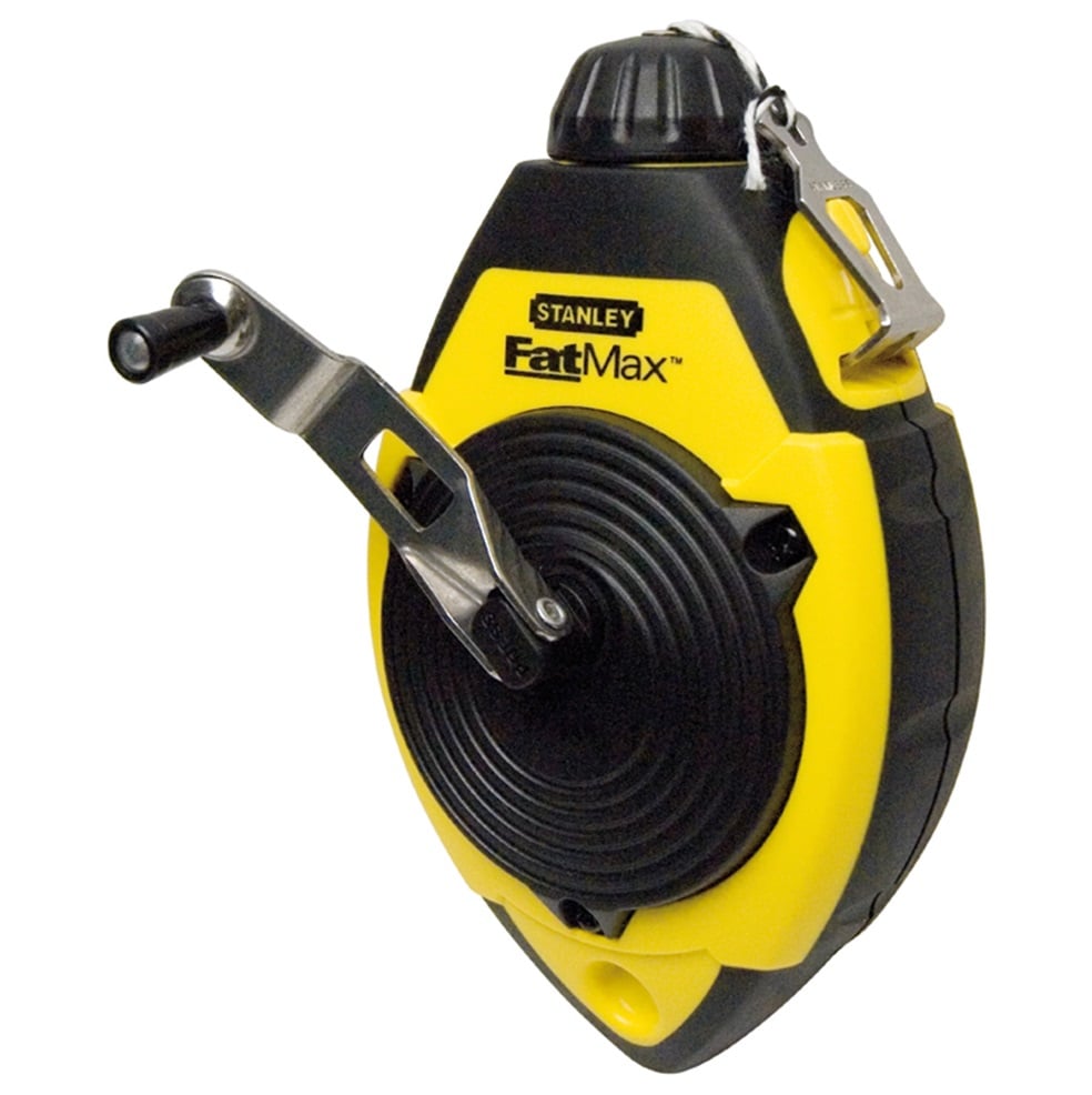 Stanley 47-681L FATMAX 30m Chalk Line Reel with Refill Powder Blue 113g ...