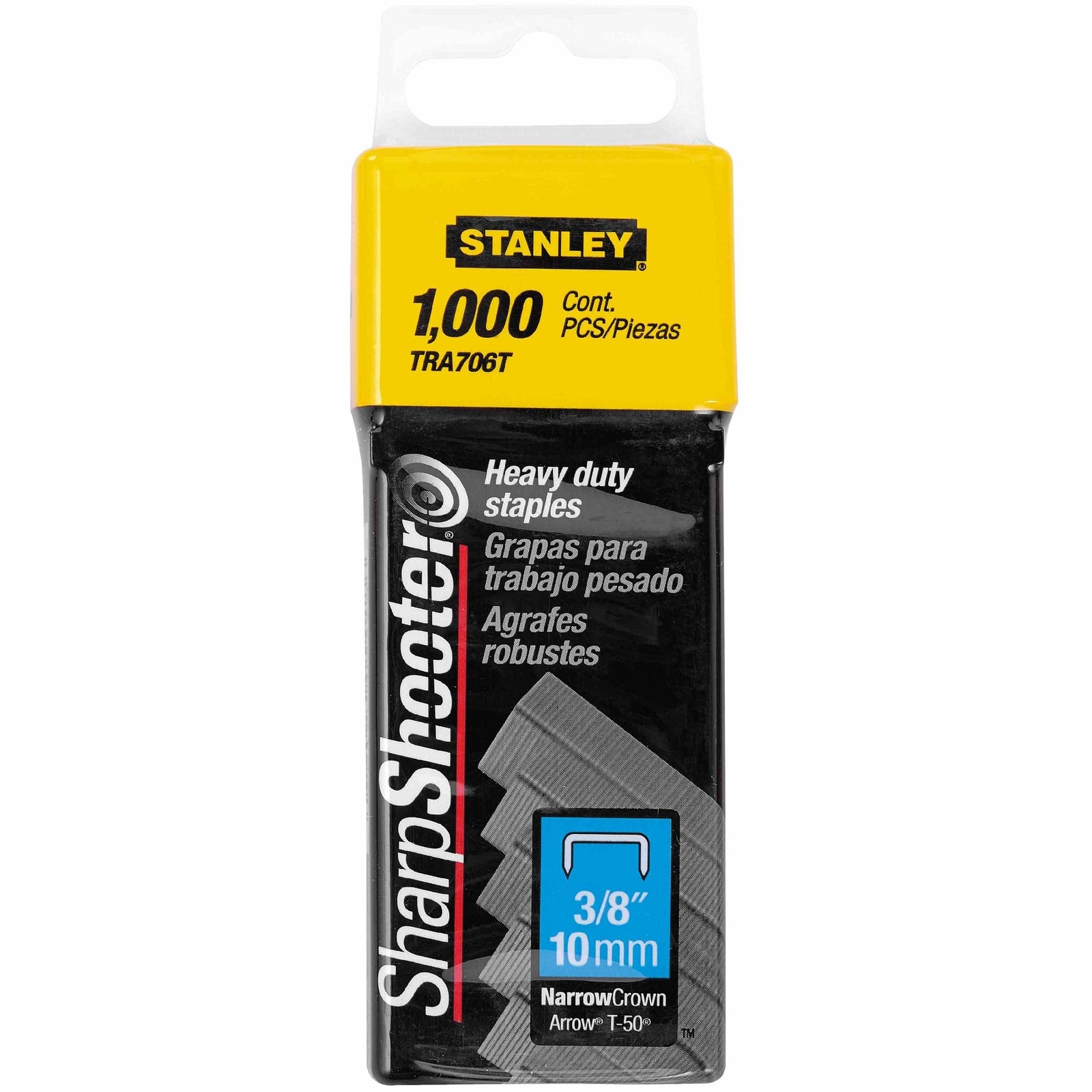 Stanley TRA706T 3/8” 10mm Heavy Duty Staples 1000 Pieces - Staplers ...