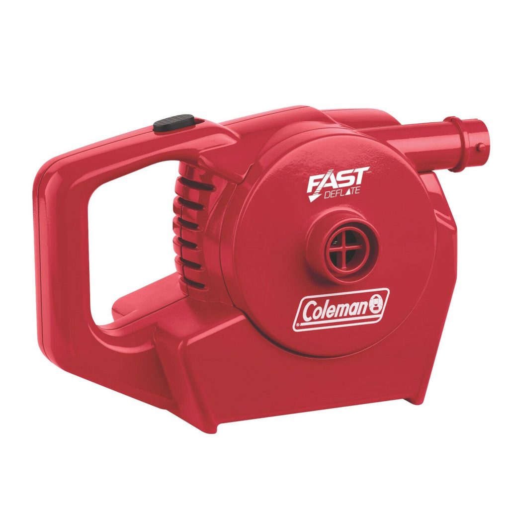 Coleman 1478173 QUICKPUMP™ 12V 240V High Volume Rechargeable Air Pump ...