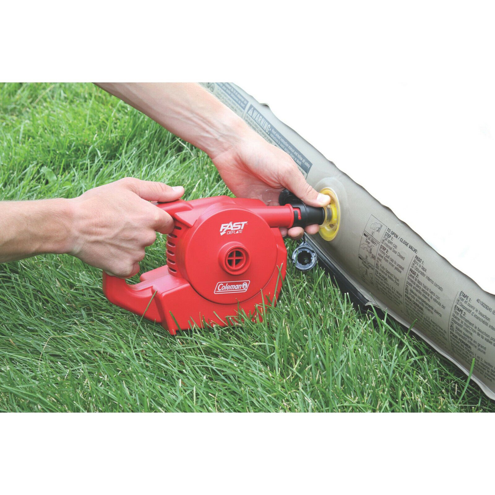 Coleman 1478173 QUICKPUMP™ 12V 240V High Volume Rechargeable Air Pump ...