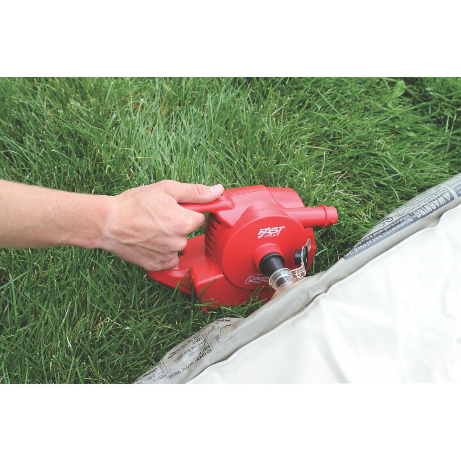 Coleman 1478173 QUICKPUMP™ 12V 240V High Volume Rechargeable Air Pump ...