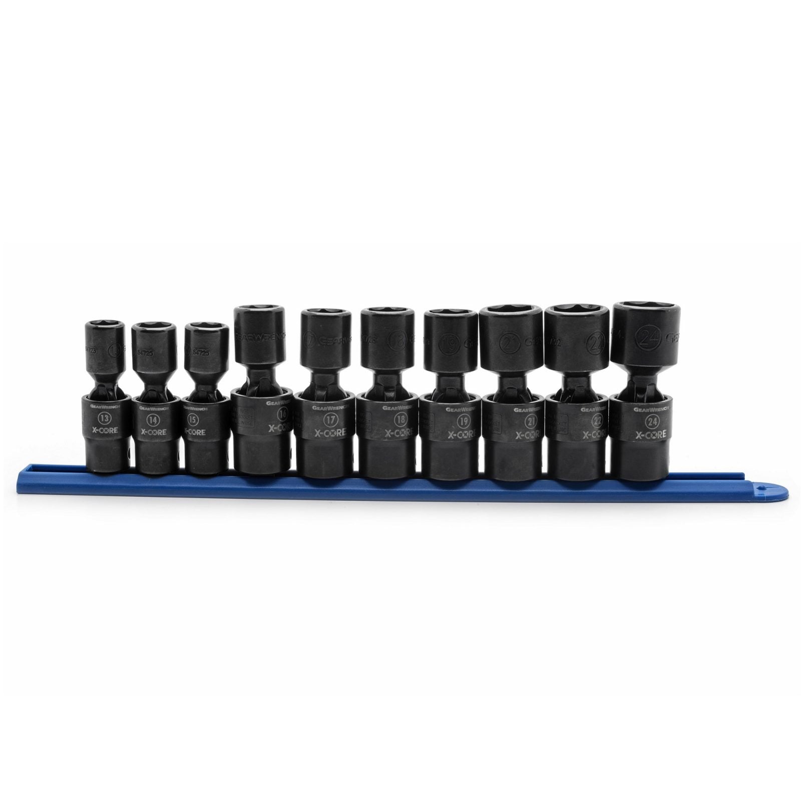 GEARWRENCH 84979 10 Piece 1/2" Square Drive 6 Point Standard X-Core ...