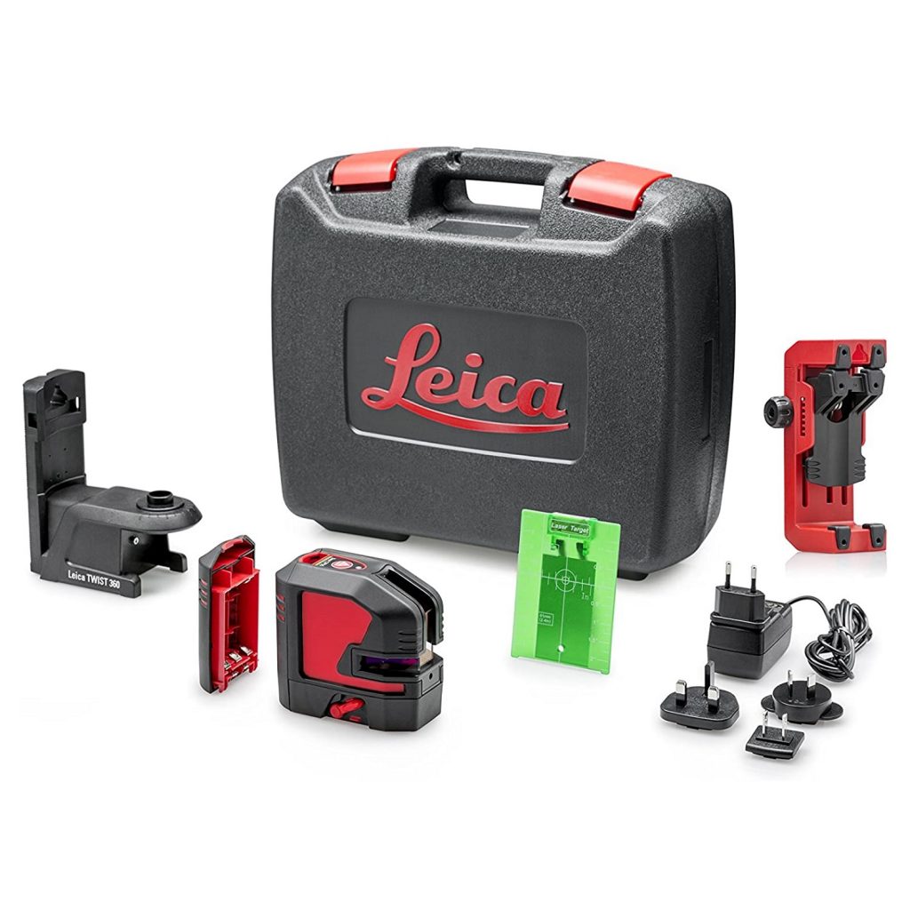 Leica Lino L6G Lithium-Ion 3x 360° Green Beam Multi Line Laser Level ...