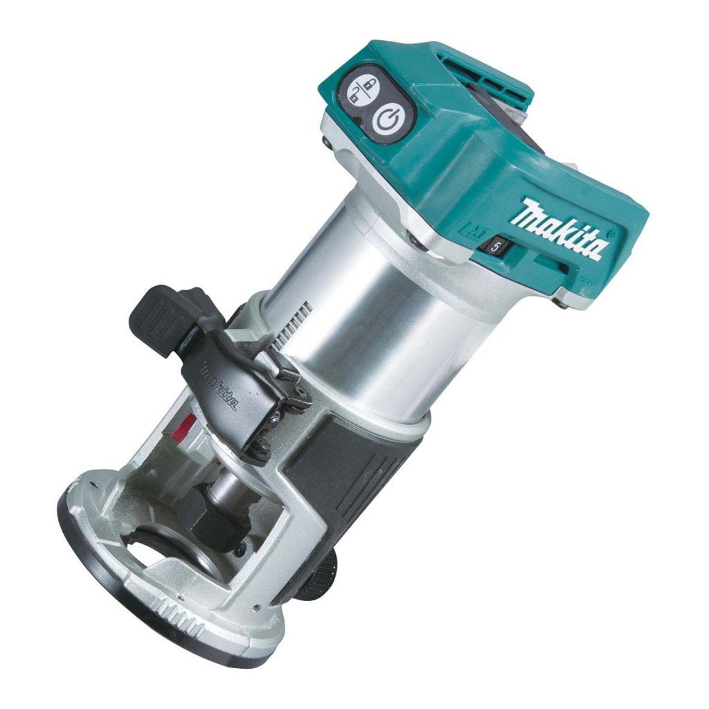 Makita RT0700CX2 710W 1/4" Plunge Router Trimmer with Routing Base Kit ...