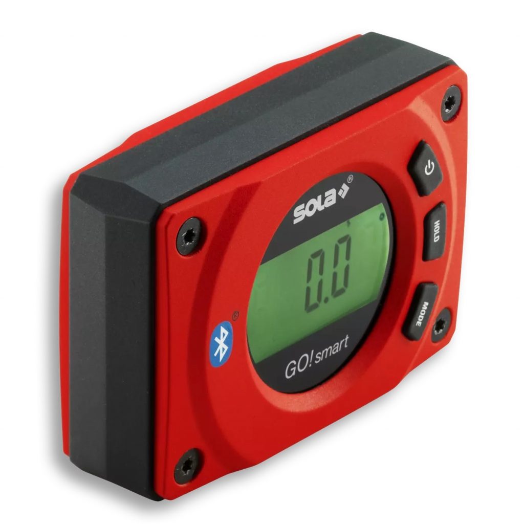 Sola GO! SMART Digital Compact Magnetic Angle Inclinometer Spirit Level ...