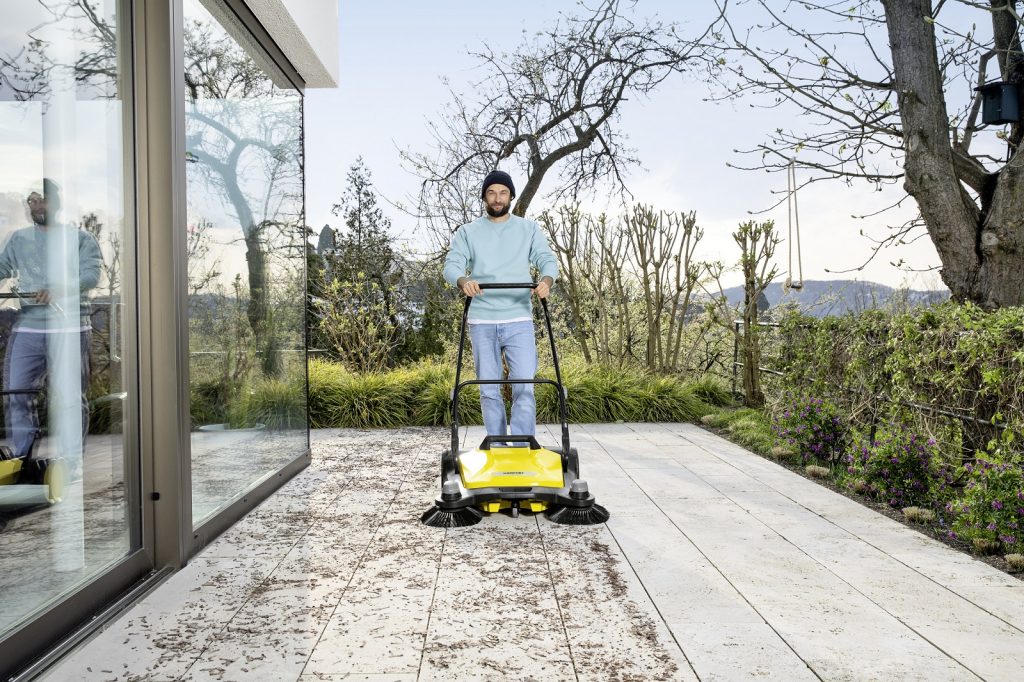 Karcher S 6 Twin Outdoor Mechanical Push Sweeper S6 1.766-460.0 ...