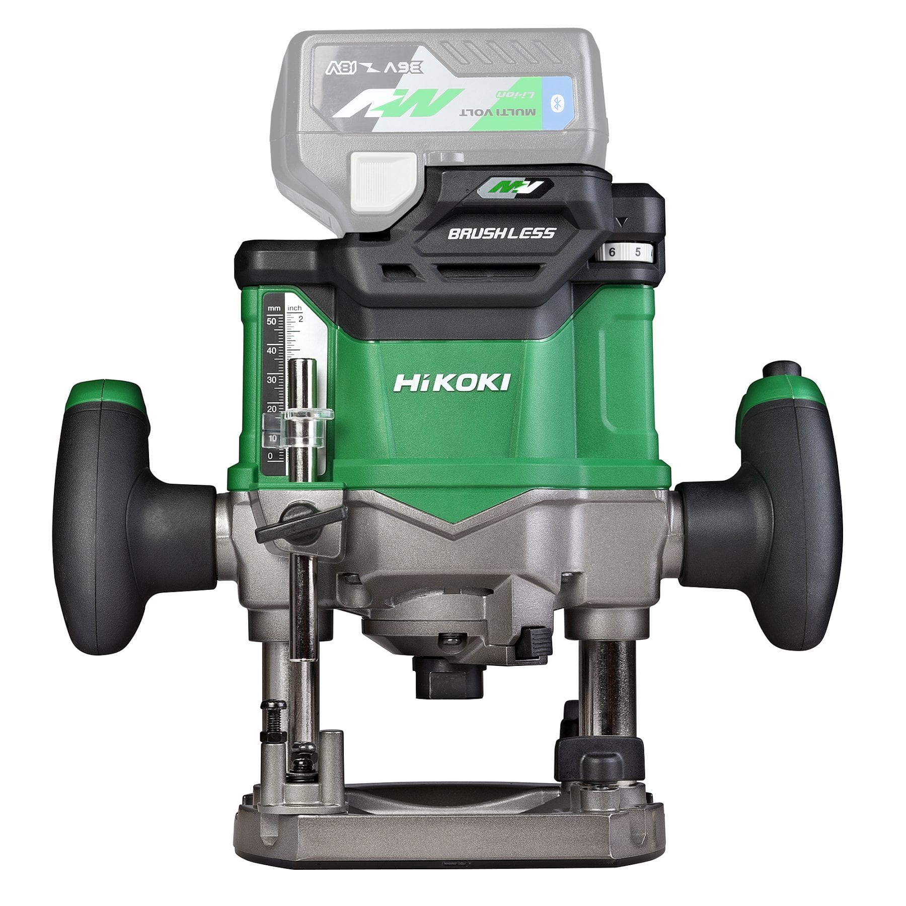 HiKOKI M3612DA(H4Z) 36V MultiVolt Lithium-ion Cordless Brushless Router ...