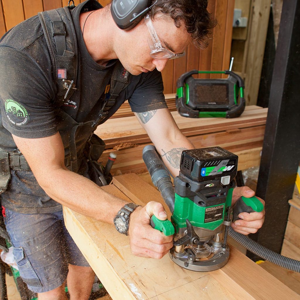 HiKOKI M3612DA(H4Z) 36V MultiVolt Lithium-ion Cordless Brushless Router ...