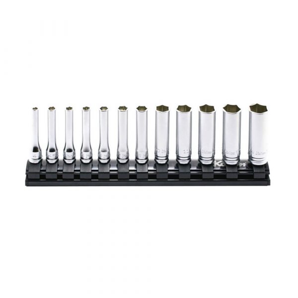 Koken RS2300MZ/12 Z Series Deep Socket Set 1/4″ Square Drive 6 Point 12 ...