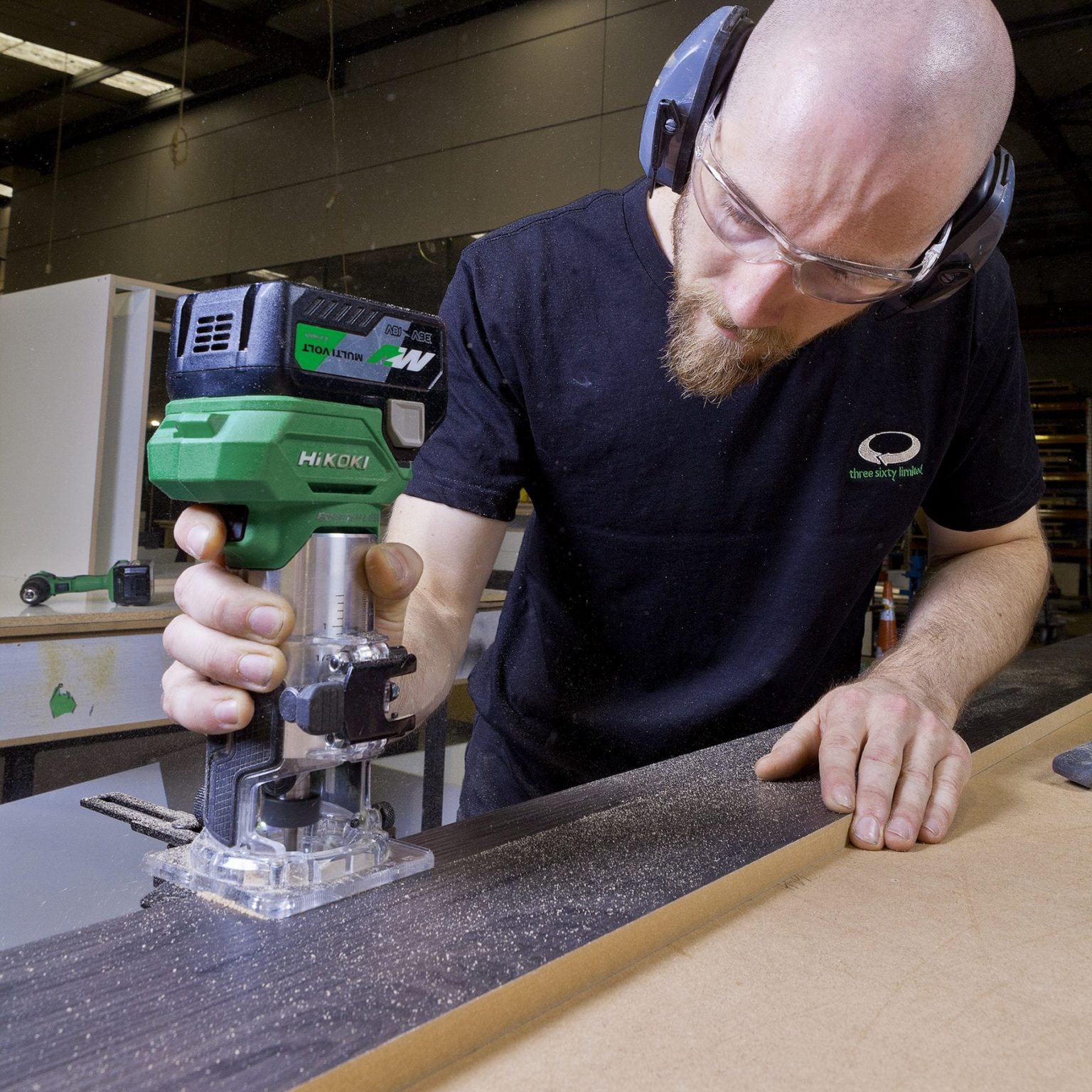 HiKOKI M1808DA(SP1Z) 18V 5.0Ah Lithium-Ion Cordless Brushless Laminate ...