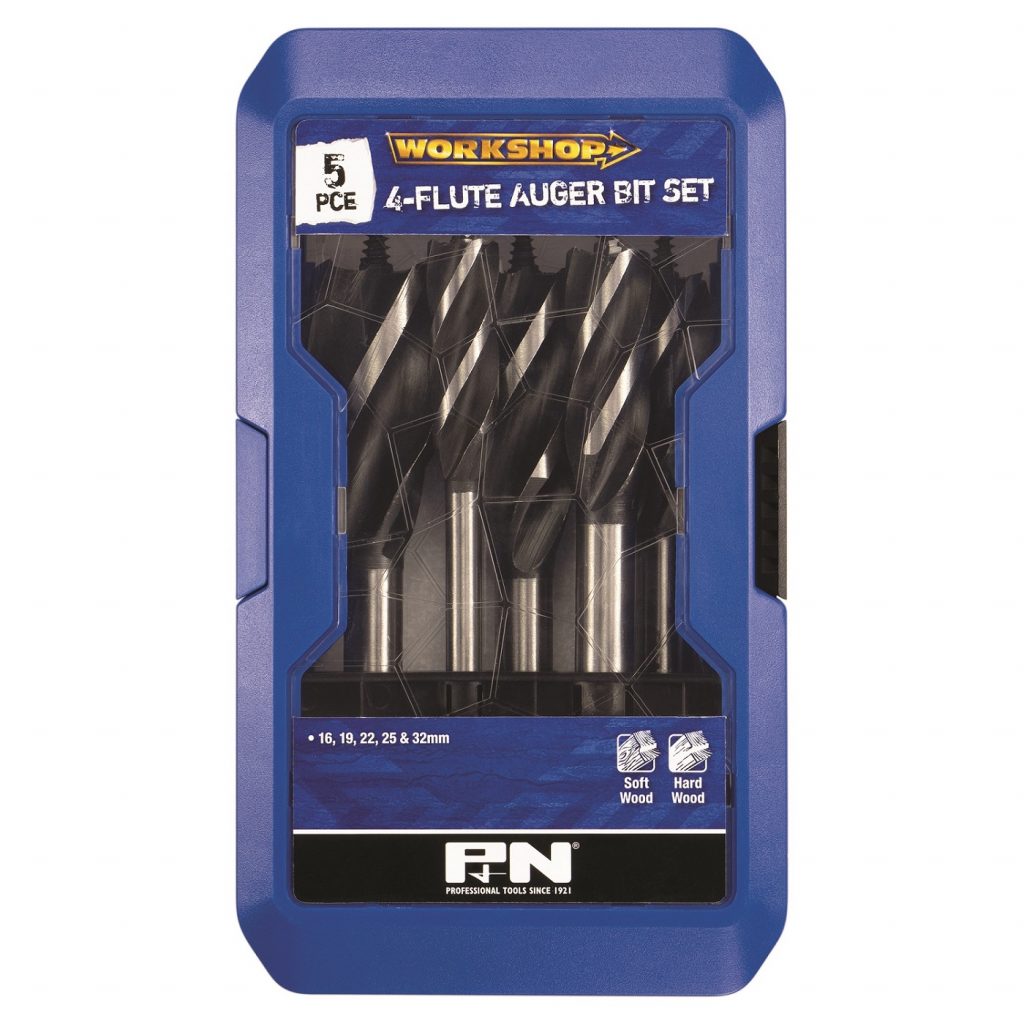 P&N 165399010 by Sutton Tools Workshop 5 Piece 4 Flute Auger Bit Set ...