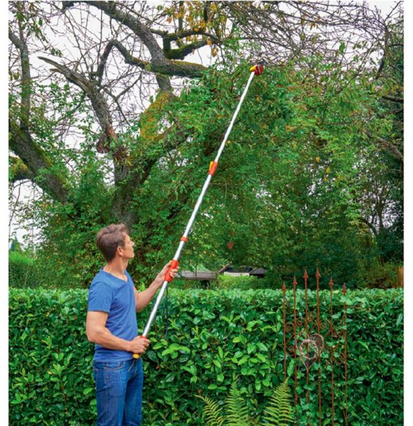 Wolf Garten RR 400 T Telescopic Power Dual Cut Lopper Pruner 32mm ...