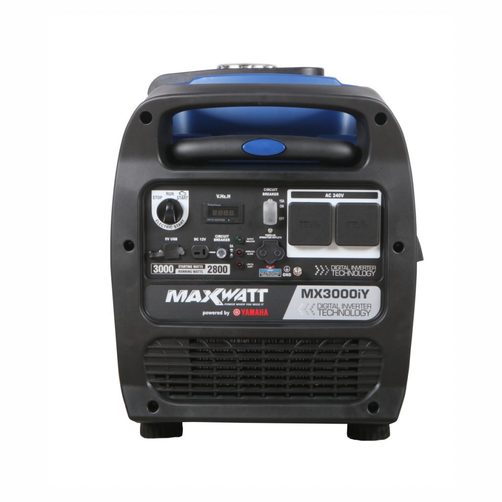 MaxWatt MX3000IY 3000W Yamaha Engine Pure Sine Wave Camping & Caravan ...