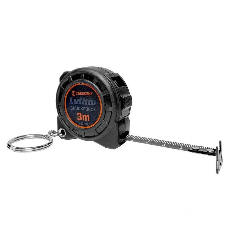 CRESCENT Lufkin NE313M Key Chain Tape Measure 3m x 13mm Shockforce Nite ...