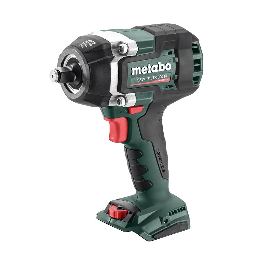Metabo SSW 18 LTX 800 BL 18V Lithium-ion Cordless Brushless 800Nm 1/2 ...
