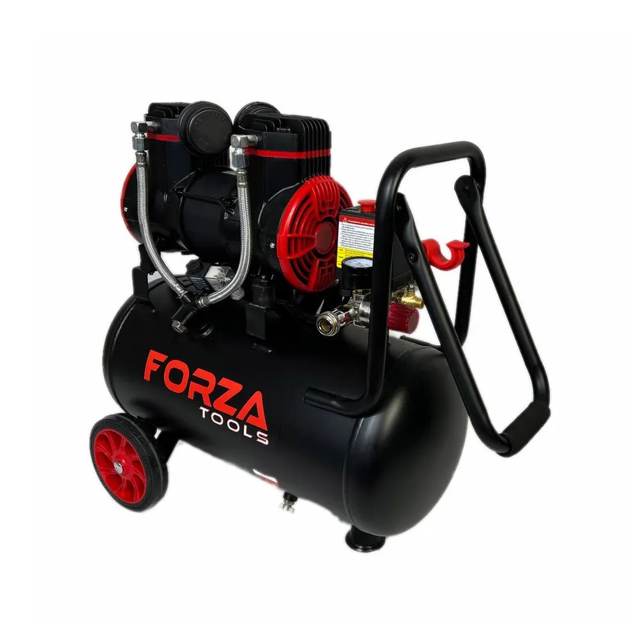 Forza Tools FT145024 1450W 24L Oil Free Trade Portable Air Compressor ...