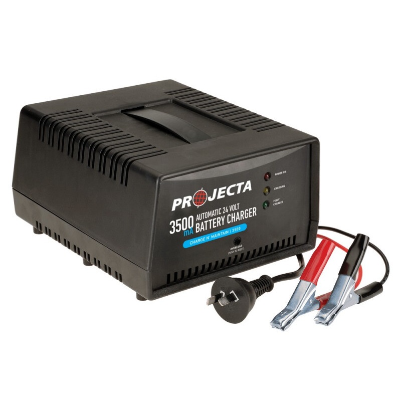 Projecta AC600-24 24V Automatic 3500mA 2 Stage Battery Charger ...