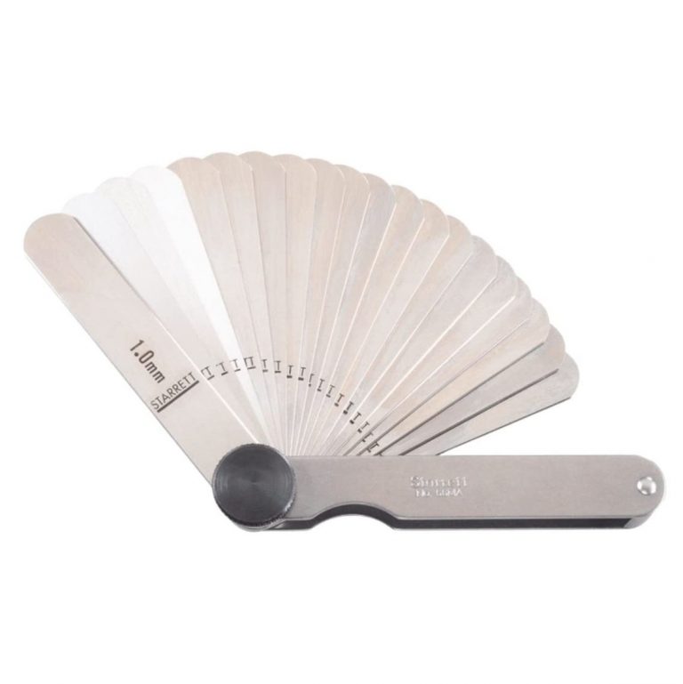 Starrett 66MA Metric Thickness Feeler Gauge 55974 - Made in USA ...