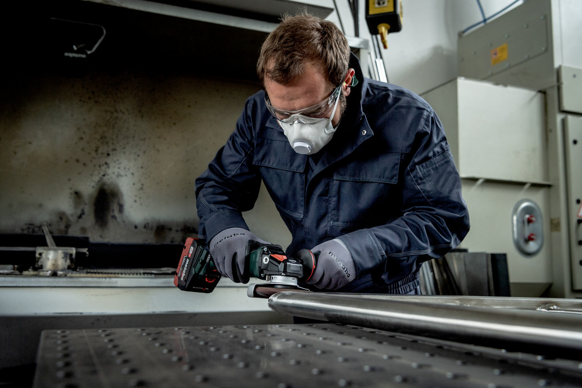 Metabo WVB 18 LT BL 11-125 Quick Inox 18V Brushless Cordless Lithium ...