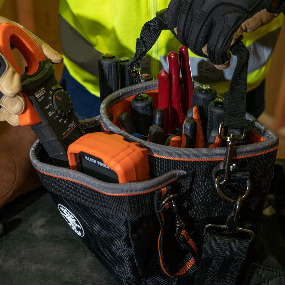 KLEIN Tools A-55419SP-14 Tool Bag Tradesman Pro™ Shoulder Pouch 14 ...