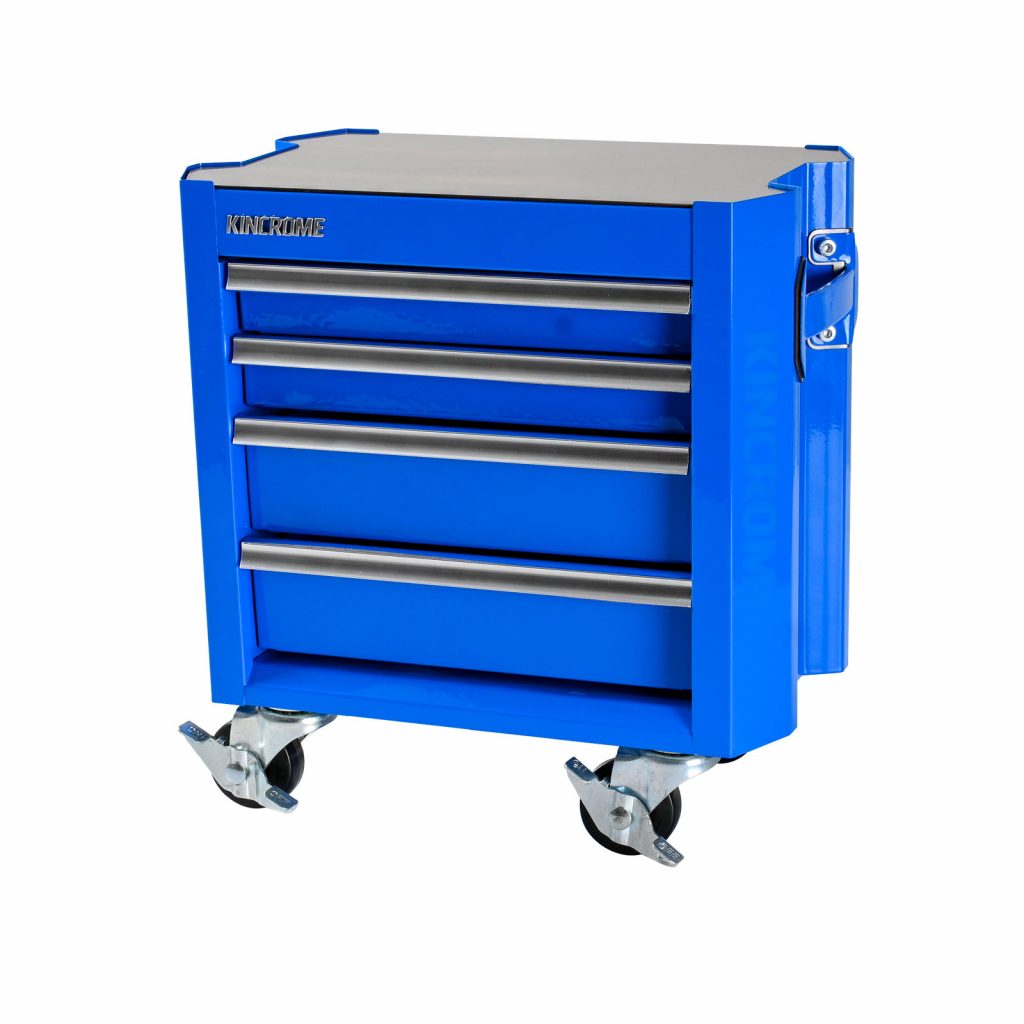 Kincrome K71024 CONTOUR® Blue Mini Tool Trolley 4 Drawer 10” - Chests ...