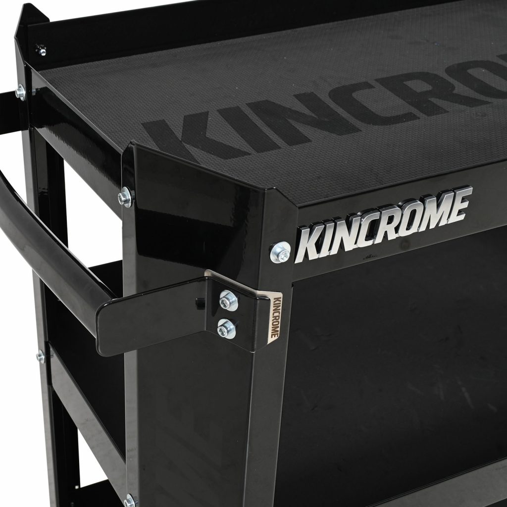 Kincrome K72903B CONTOUR® Tool Cart Black 3 Tier Heavy Duty - Tool ...