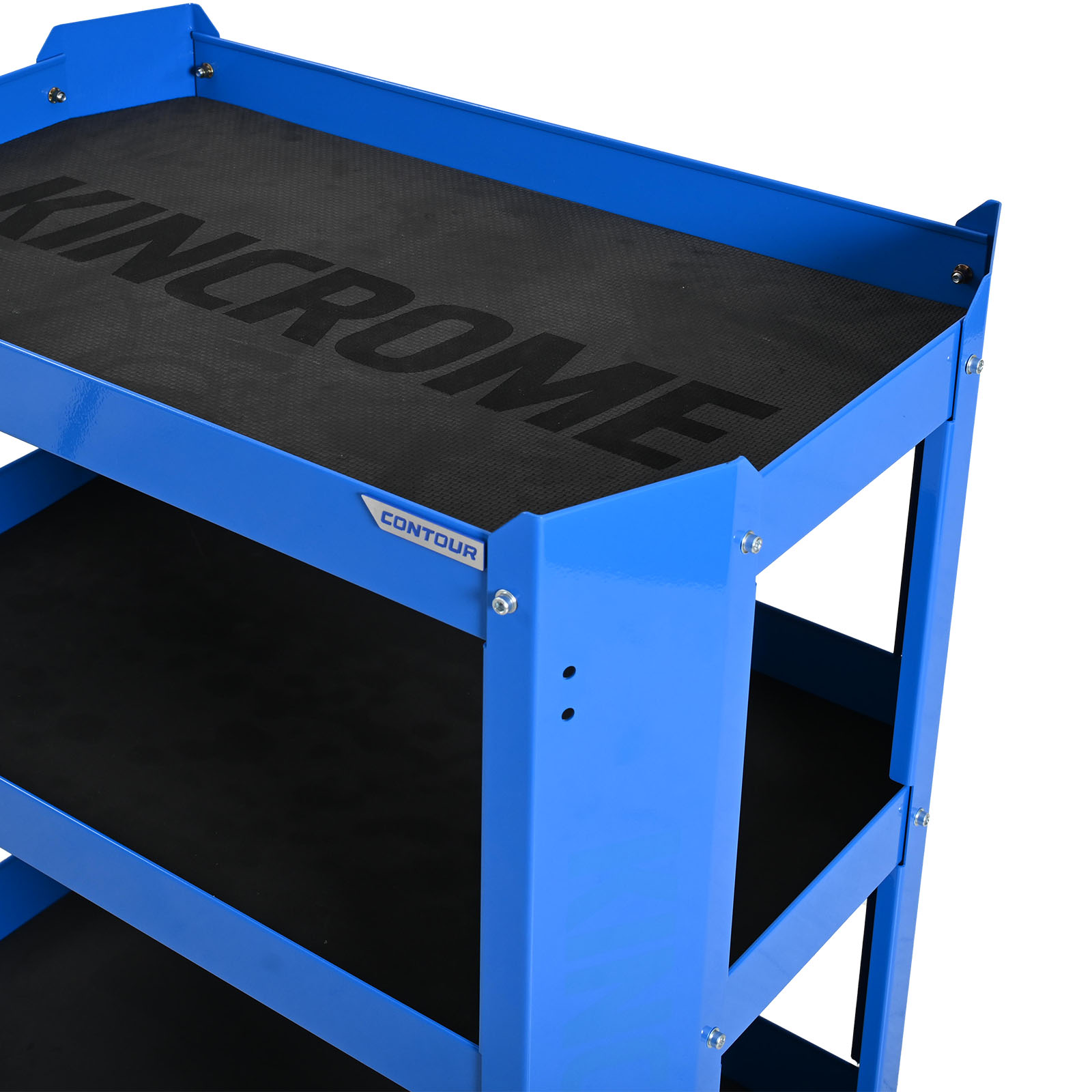 Kincrome K72903 CONTOUR® Tool Cart Blue 3 Tier Heavy Duty - Tool Boxes ...