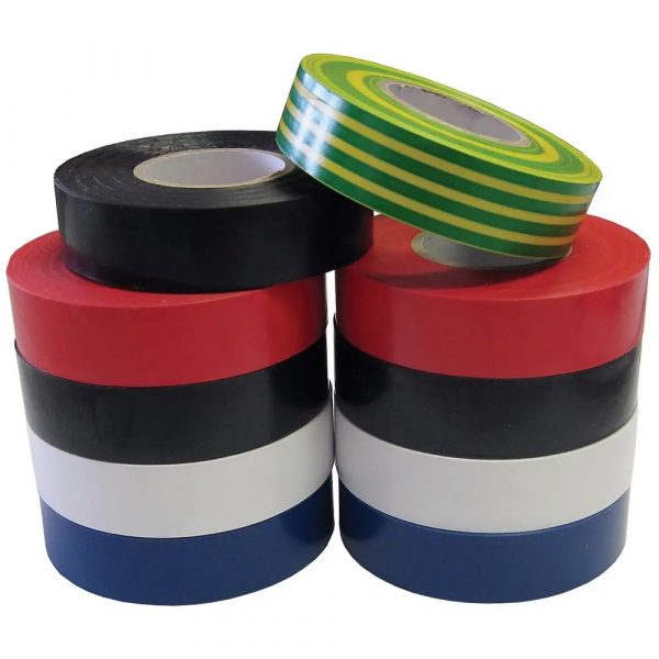 Wattmaster WATPVCRP PVC Electrical Insulation Tape 10 Piece Rainbow ...