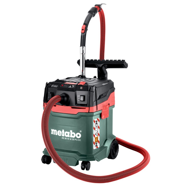 Metabo AS 36-18 M 30 PC-CC 18V / 36V (18Vx2) 30L Cordless M-Class ...
