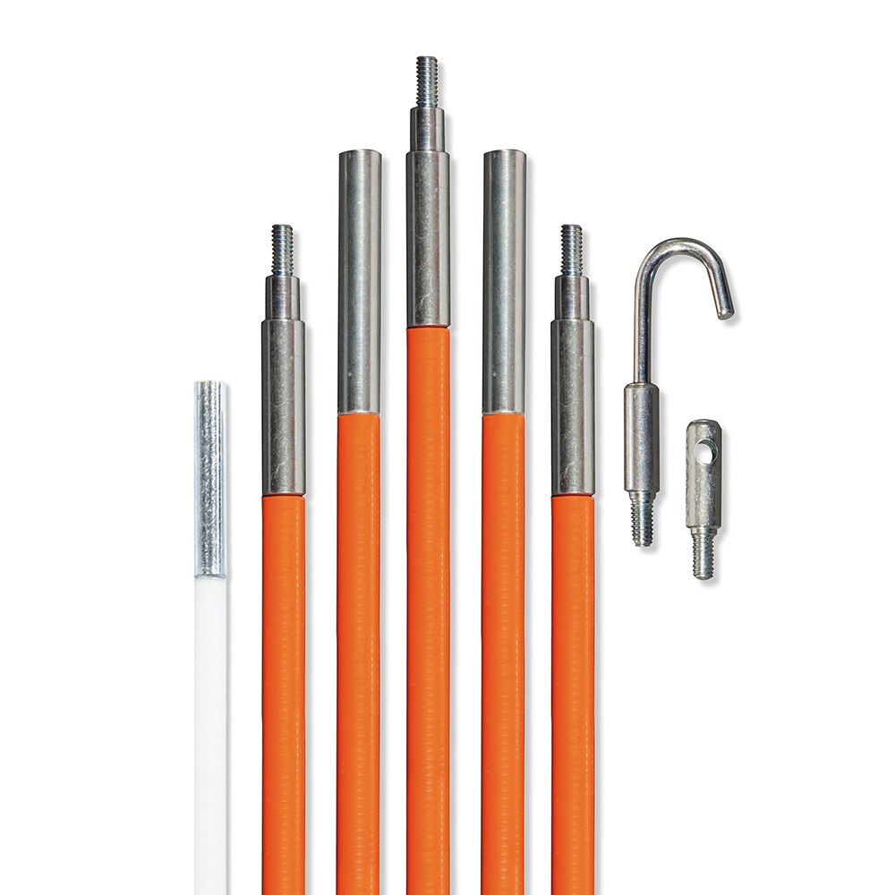 KLEIN Tools A-56325 Fish and Glow Rod Set, 7.5m - 1/4" Drive ...