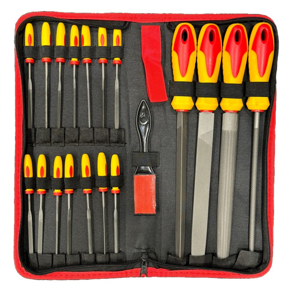 Starrett SEF-19 Engineers & Precision File Set 19 Piece in a Carry Case ...