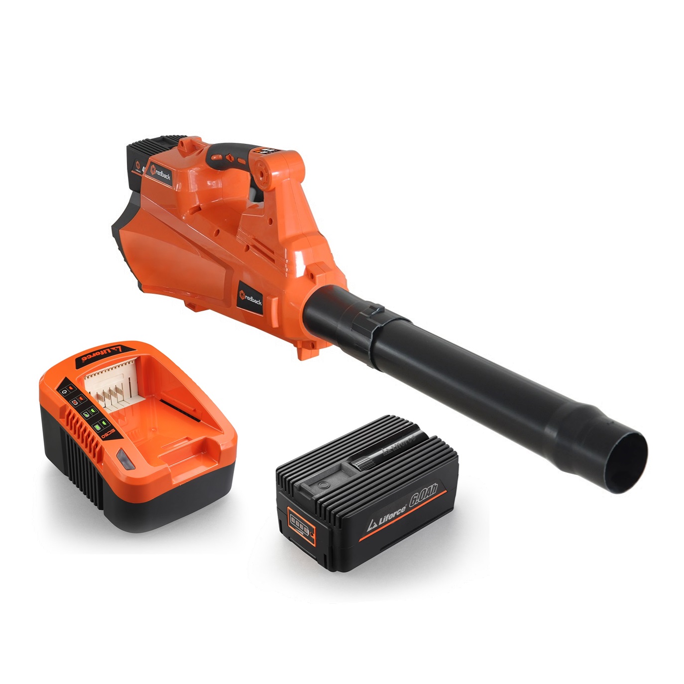 Redback RB-BL 40V 6.0Ah Cordless Blower with Turbo Boost Feature Combo ...