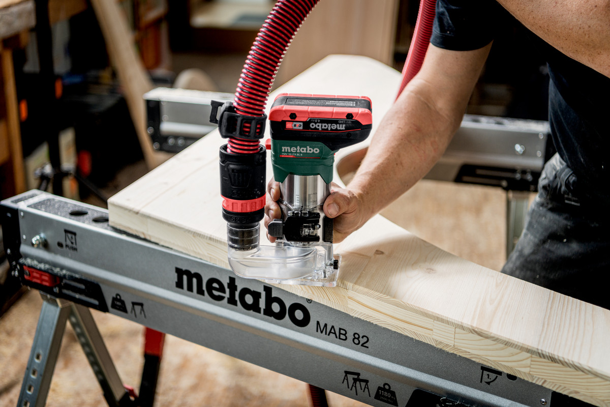 Metabo FMV 18 LTX BL 8 18V Lithium-Ion Cordless Brushless Laminate ...