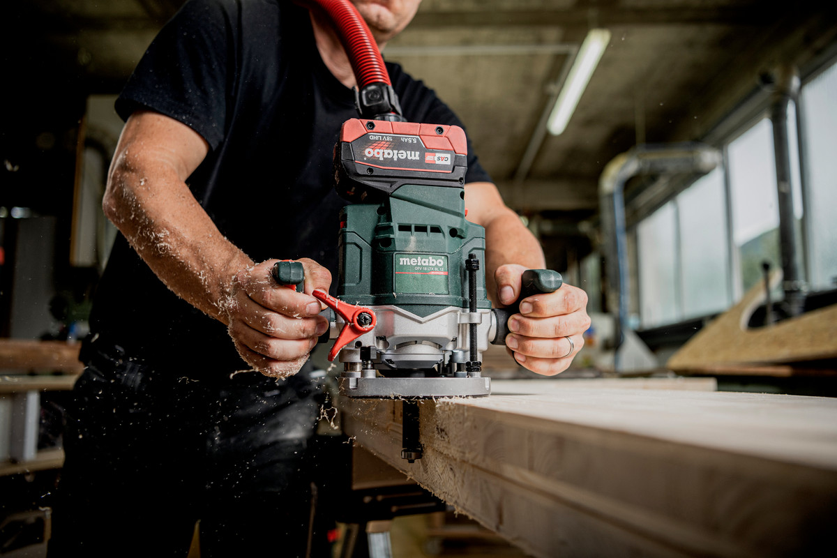 Metabo OFV 18 LTX BL 12 18V Lithium-Ion Cordless Brushless Router ...